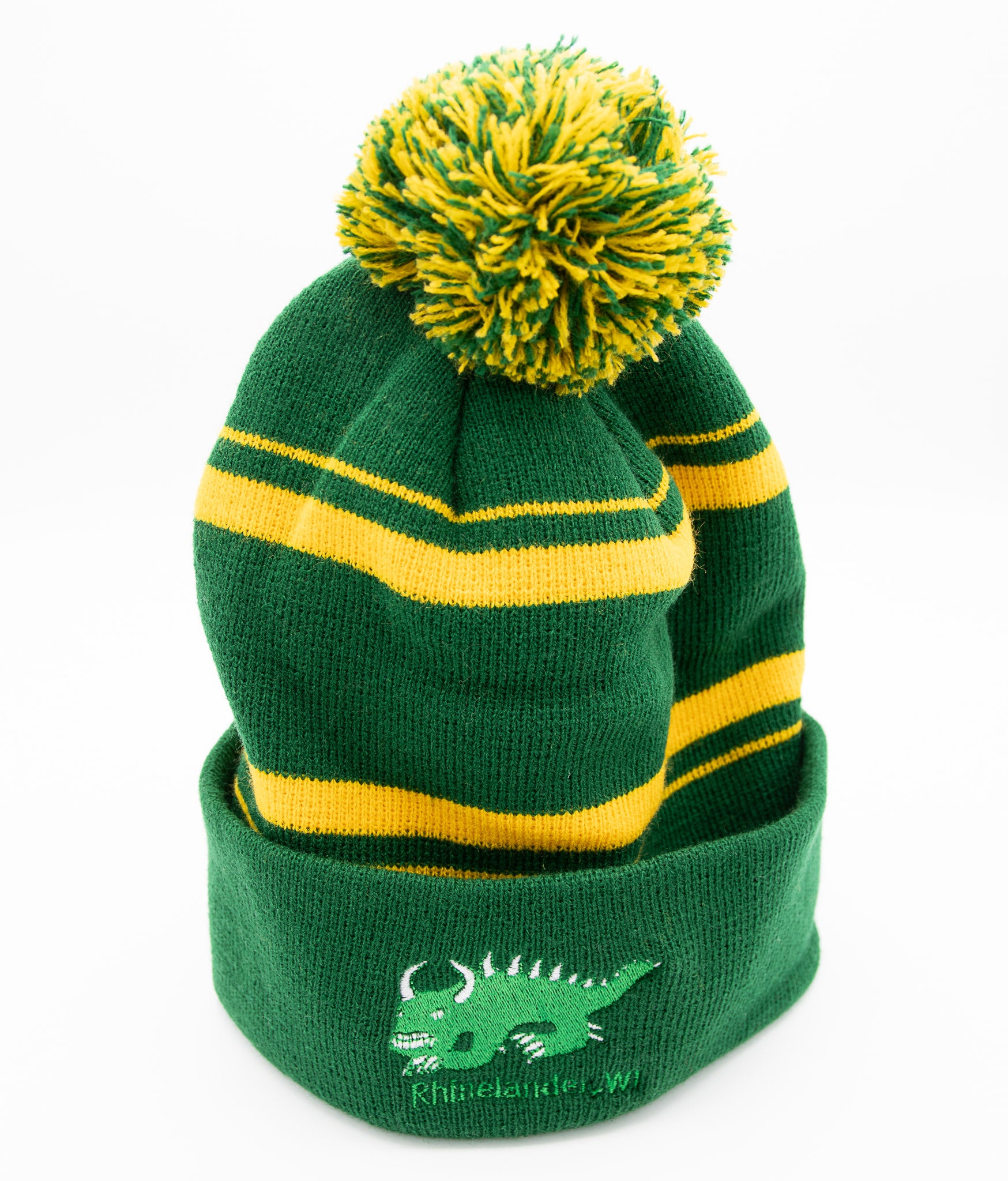 Green and Gold Beanie | The Hodag Store