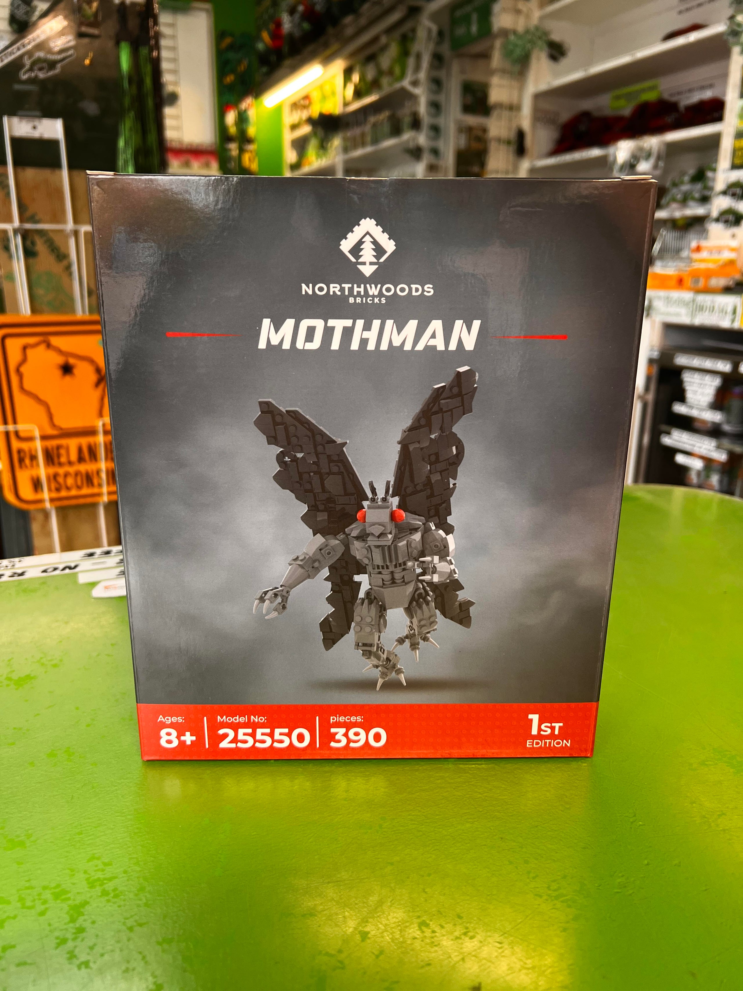 Mothman Brick Set (390pc) | The Hodag Store